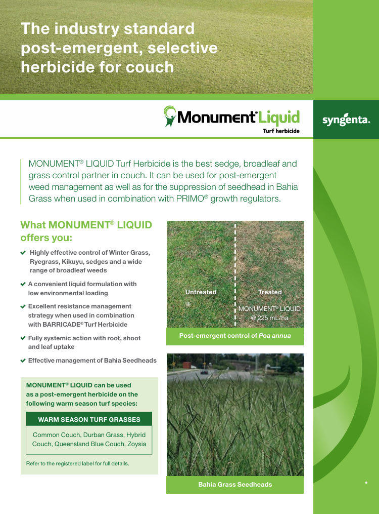 MONUMENT LIQUID HERBICIDE 100ML – WA Farm Shop