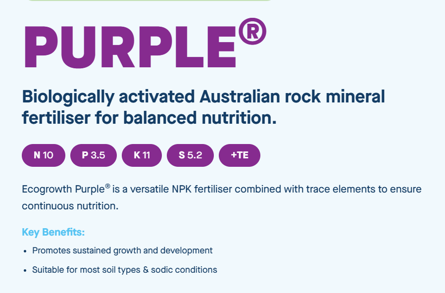 ECO PRIME PURPLE – WA Farm Shop