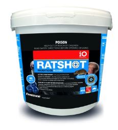 iO RATSHOT BLOCKS 800GM BLUE DIFENACOUM – WA Farm Shop
