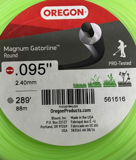 OREGON MAGNUM GATORLINE ROUND 2.4MM X 88M – WA Farm Shop